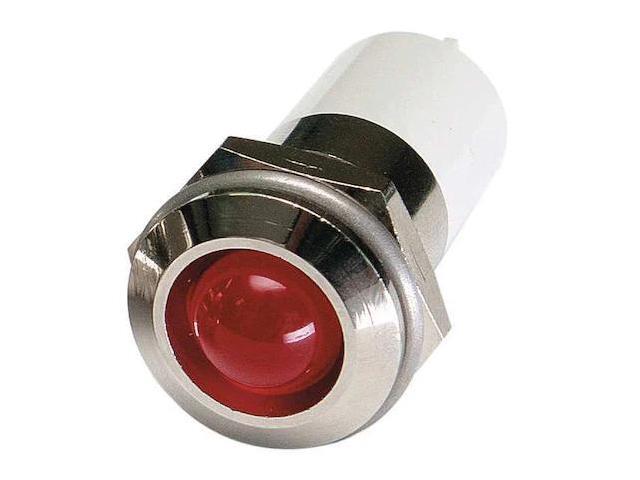 Click here for ZORO SELECT 24M145 Round Indicator Light Red 12VDC prices