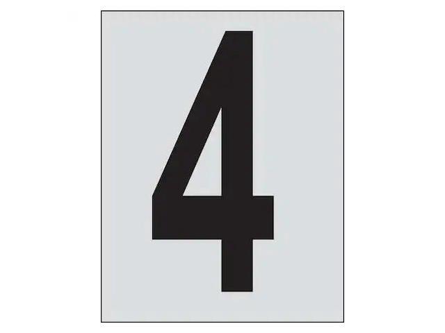 Click here for BRADY 5900-4 Number Label 1in. H Character PK25 prices