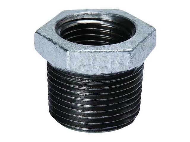 Click here for ZORO SELECT 5P894 2 MNPT x 3/4 FNPT Galvanized Hex... prices