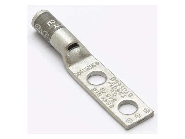 Click here for BURNDY YA4CL2TC14E2 Two-Hole Compression Lug  4 AW... prices