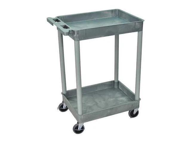 Click here for ZORO SELECT STC11-G Utility Cart with Deep Lipped... prices