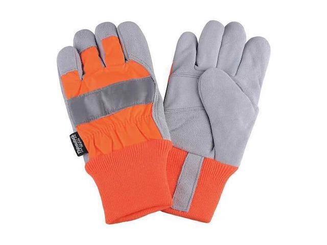 Click here for CONDOR 4NHF6 Leather Gloves  Cowhide  Knit Cuff  W... prices