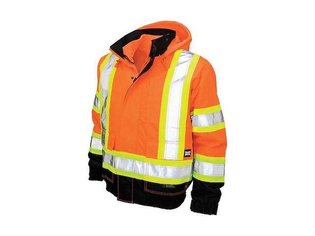 Click here for TOUGH DUCK S41321 Mens Hi-Vis 3-in-1 Safety Bomber... prices