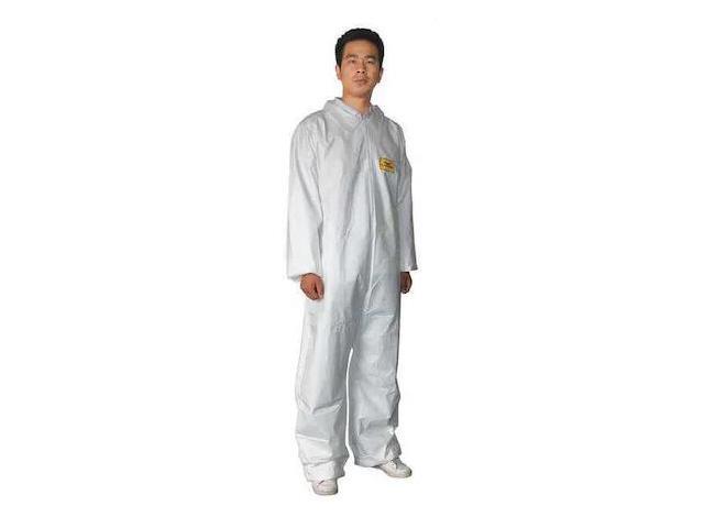 Click here for CONDOR 30C528 Disposable Coverall  Collared  L  Mi... prices