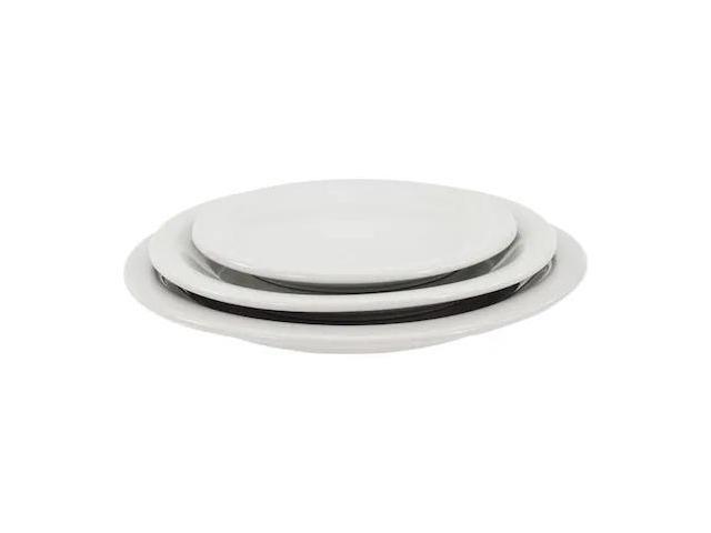 Click here for CRESTWARE ALR44 Plate  9  Ceramic Bright White PK2... prices