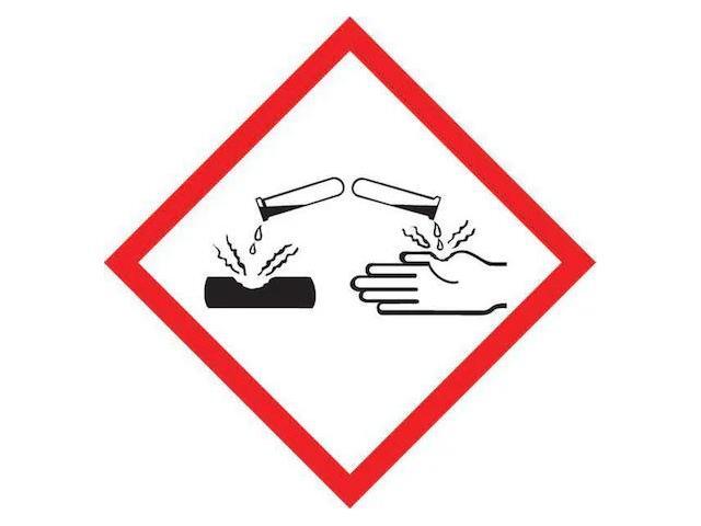 Click here for ACCUFORM LZH614PS5 Label Corrosive 2x2 In Ctd Pape... prices