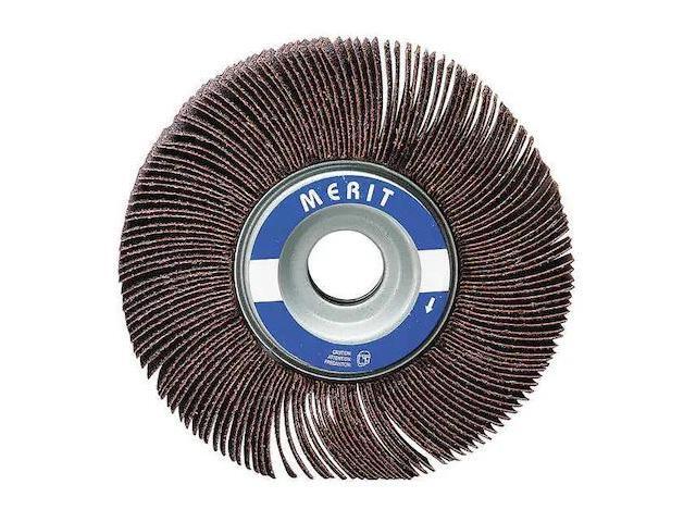 Click here for MERIT 08834123025 Flap Wheel 6 In D 1-1/2 W  1 In... prices