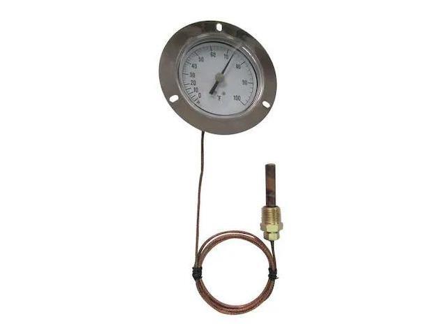 Click here for ZORO SELECT 12U623 Analog Panel Mt Thermometer 100... prices