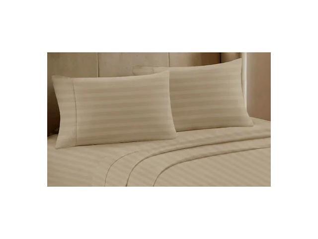 Click here for HOTEL GRAND 652836 1000tc Cabana Sheet Set  Beige... prices