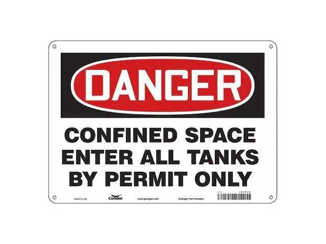 Click here for CONDOR 465K08 Safety Sign  10 in Height  14 in Wid... prices