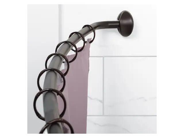 Click here for ZENNA HOME E35603HB01 NeverRust Aluminum Curved Sh... prices