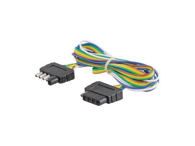 Click here for CURT 58550 Flat Cnnctr 5Way Plug/Socket w/72 Wire prices