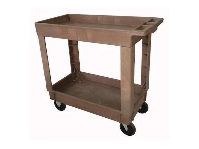 Click here for ZORO SELECT 5UTH8 Polypropylene Utility Cart with... prices