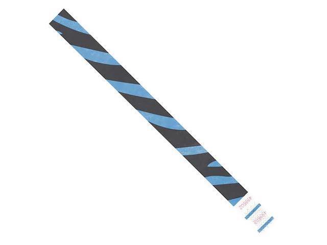 Click here for TYVEK WR108BE Tyvek Wristbands  3/4 x 10  Blue Zeb... prices