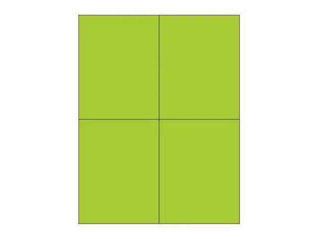 Click here for TAPE LOGIC LL183GN Rectangle Laser Labels 4 1/4x5... prices