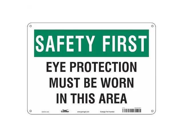 Click here for CONDOR 467C27 Safety Sign  10 in Height  14 in Wid... prices