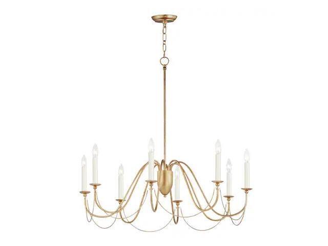 Click here for MAXIM LIGHTING 12168GL Plumette 8-Light Chandelier prices