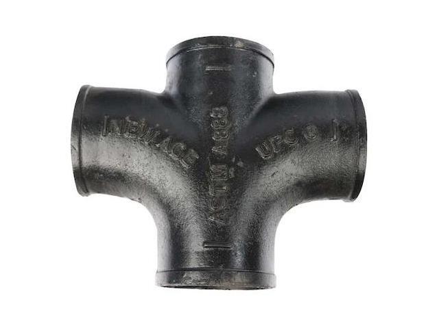 Click here for ZORO SELECT 221852 Sanitary Cross No-Hub Sanitary... prices