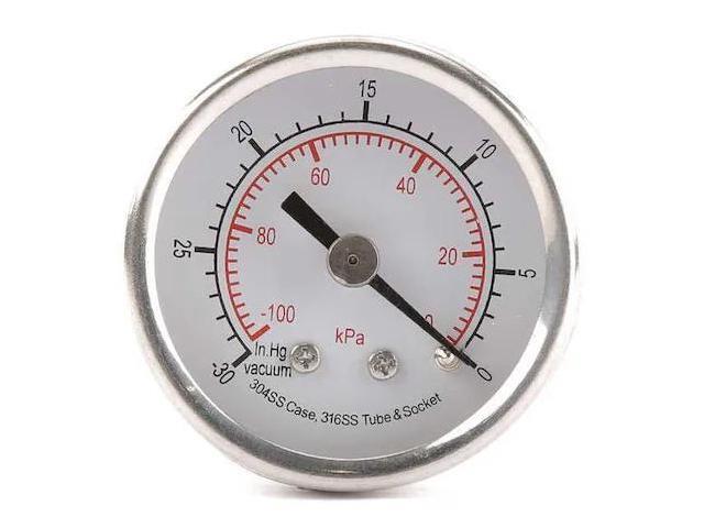 Click here for ZORO SELECT 4FMV2 Commercial Pressure Gauge  0 to... prices