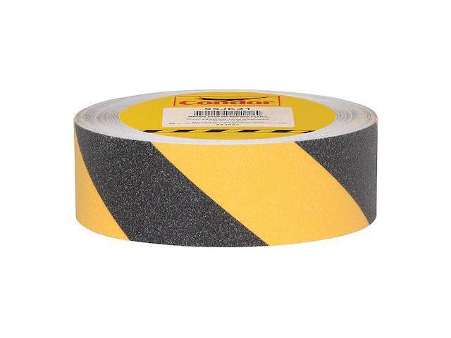 Click here for CONDOR GRAN15292 Antislip Tape 2 W 60.0 ft L Blk/Y... prices