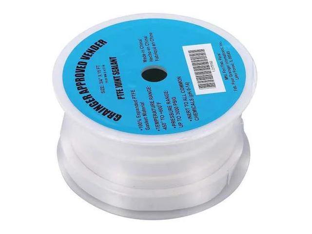 Click here for ZORO SELECT 21TF50 PTFE Joint Sealant 3/4 x 15 Ft prices
