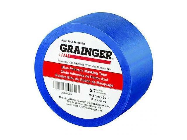 Click here for ZORO SELECT 20PJ25 Painters Tape  Blue  3 in W  60... prices