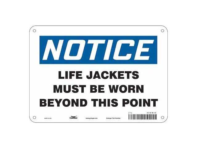 Click here for CONDOR 466R46 Safety Sign  7 in Height  10 in Widt... prices