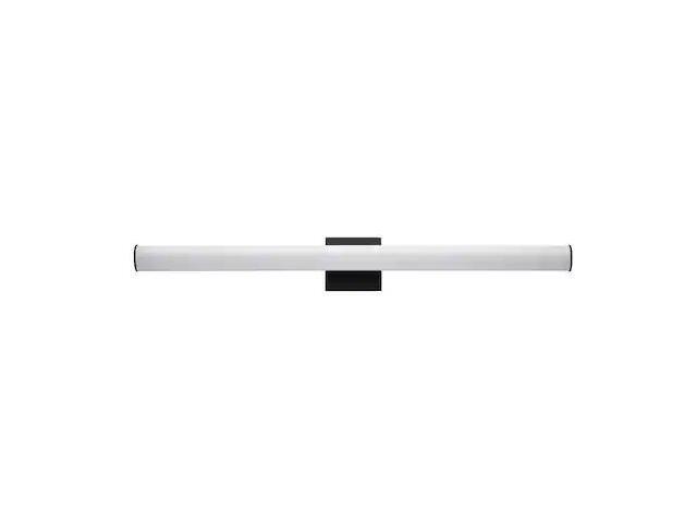 Click here for MAXIM 52104BK Rail 1-Light  Wide Black Vanity Ligh... prices
