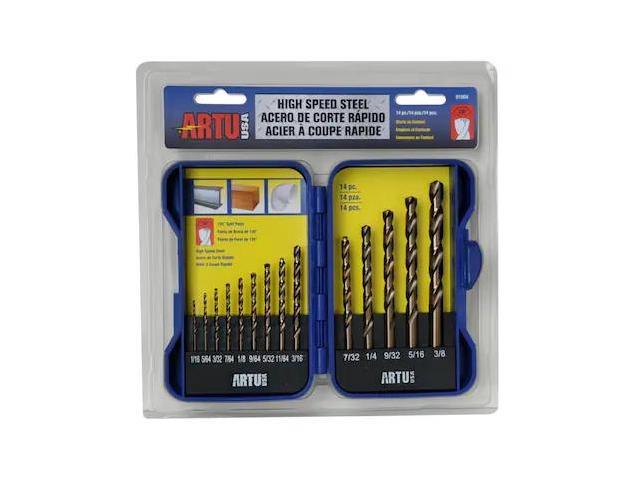 Click here for ARTU 01904 Drill Bit Set Steel High Speed 14 pcs. prices
