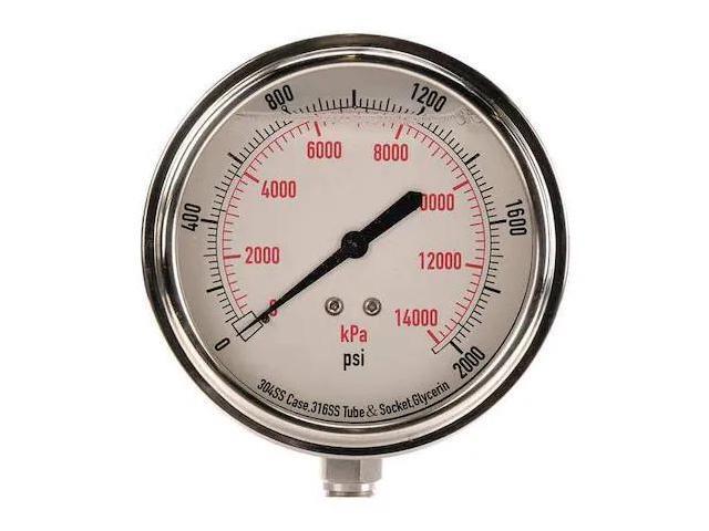 Click here for ZORO SELECT 4CFK7 Commercial Pressure Gauge  0 to... prices