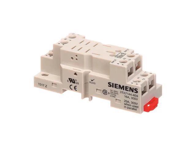 Click here for SIEMENS 3TX7144-4E6 Relay Socket  Screw Clamp  Whi... prices