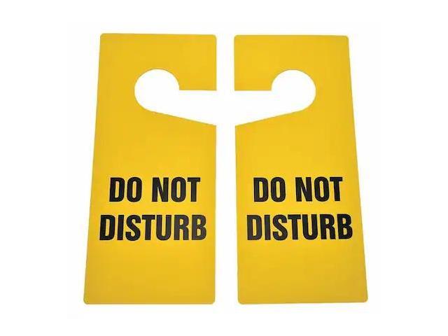 Click here for ZORO SELECT 4ARL4 Door Knob Hanger Tag  Door Instr... prices