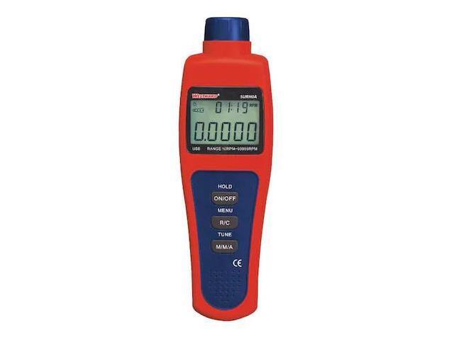 Click here for WESTWARD 5URH0 Tachometer 10 to 99 999 rpm prices