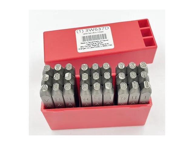 Click here for ZORO SELECT 3W637 Letter Set 1/8 In. H Steel prices
