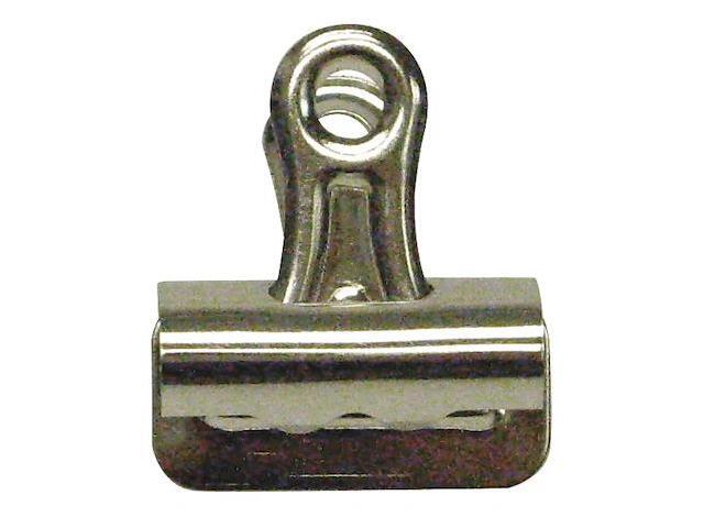 Click here for ZORO SELECT 2WFV8 Bulldog Clip 2 5/8in Silver PK12 prices