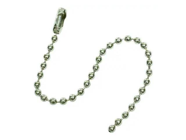 Click here for ZORO SELECT 2YB23 Beaded Chain Np 4-1/2 In PK100 prices