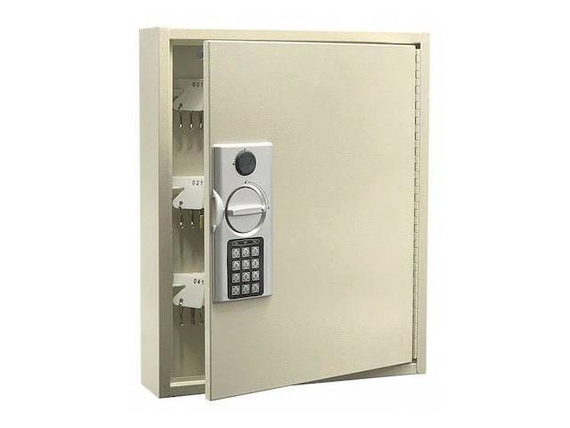 Click here for ZORO SELECT 52AU01 Key Cabinet  Steel  Beige  110... prices