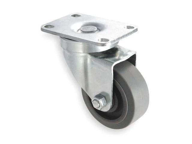 Click here for ZORO SELECT 1UHY2 Swivel Plate Caster Rubber 3 in.... prices