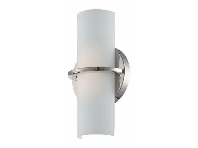 Click here for NUVO 62-185 Tucker LED Wall Sconce Polished Nickel prices