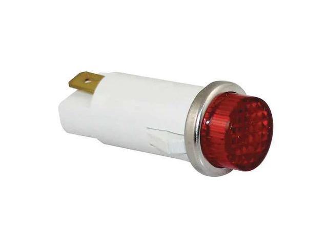 Click here for ZORO SELECT 20C855 Raised Indicator Light  Red 120... prices