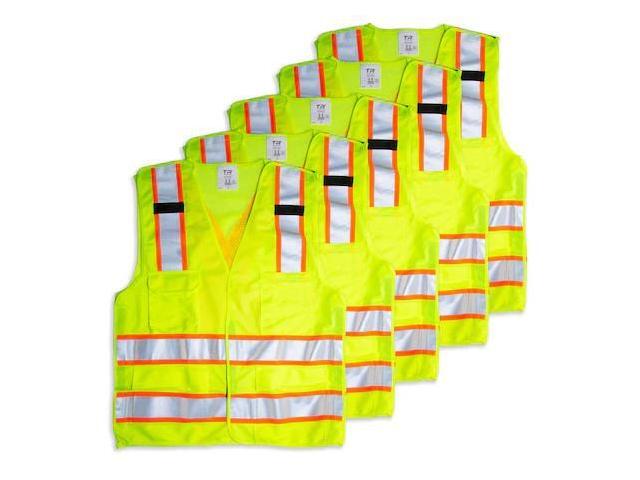 Click here for TR INDUSTRIAL TR5PBA-XXXL-5PK Class 2 High Visibil... prices