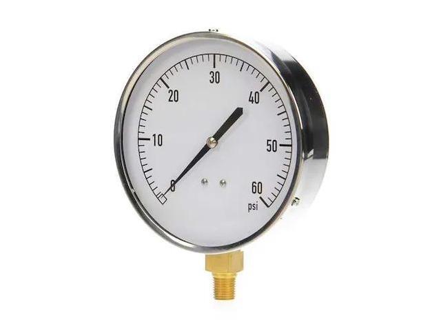 Click here for ZORO SELECT 18C748 Industrial Pressure Gauge  0 to... prices