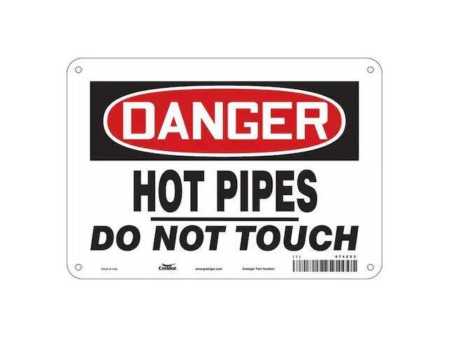 Click here for CONDOR 474Z65 Danger Sign 10 W x 7 H 0.032 Thick... prices