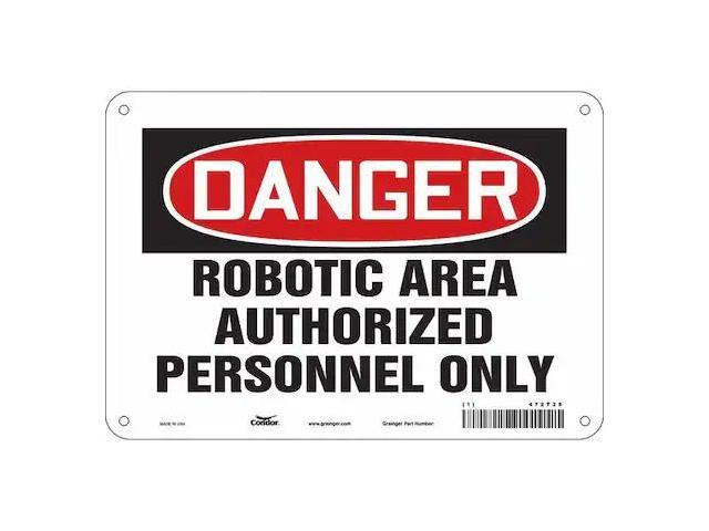 Click here for CONDOR 472T28 Safety Sign  7 in Height  10 in Widt... prices