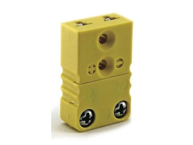 Click here for DAYTON 36GK91 Thermocouple Jack K Yellow 2 Pins prices