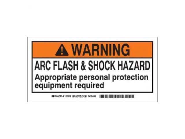 Click here for BRADY 101519 Arc Flash Protection Label 2 In. H PK... prices