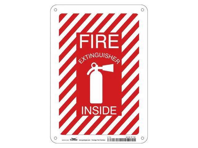 Click here for CONDOR 469Y79 Safety Sign 7 W 10 H 0.032 Thickness prices