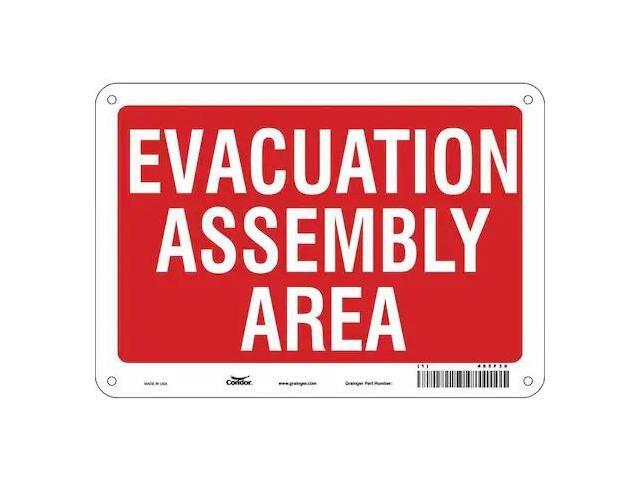 Click here for CONDOR 485F39 Safety Sign  7 in Height  10 in Widt... prices