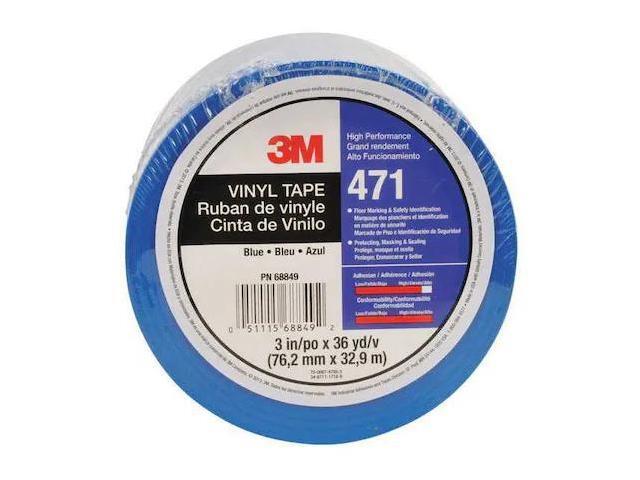 Click here for 3M 471 Floor Marking Tape  vinyl  Solid  Blue  3 i... prices