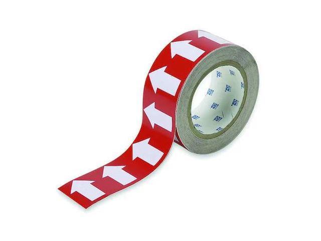 Click here for BRADY 91426 Arrow Tape White/Red 1 In. W 90 ft. L prices
